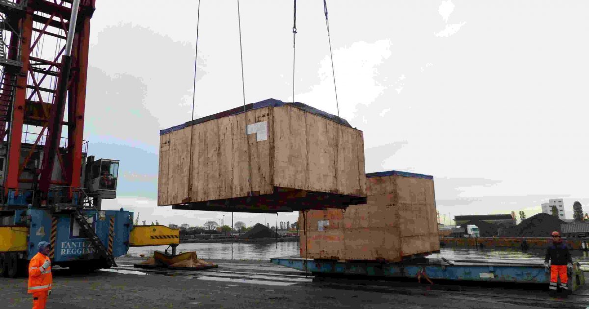 Cargo discharged and reloaded in Marghera | Abnormal Loads