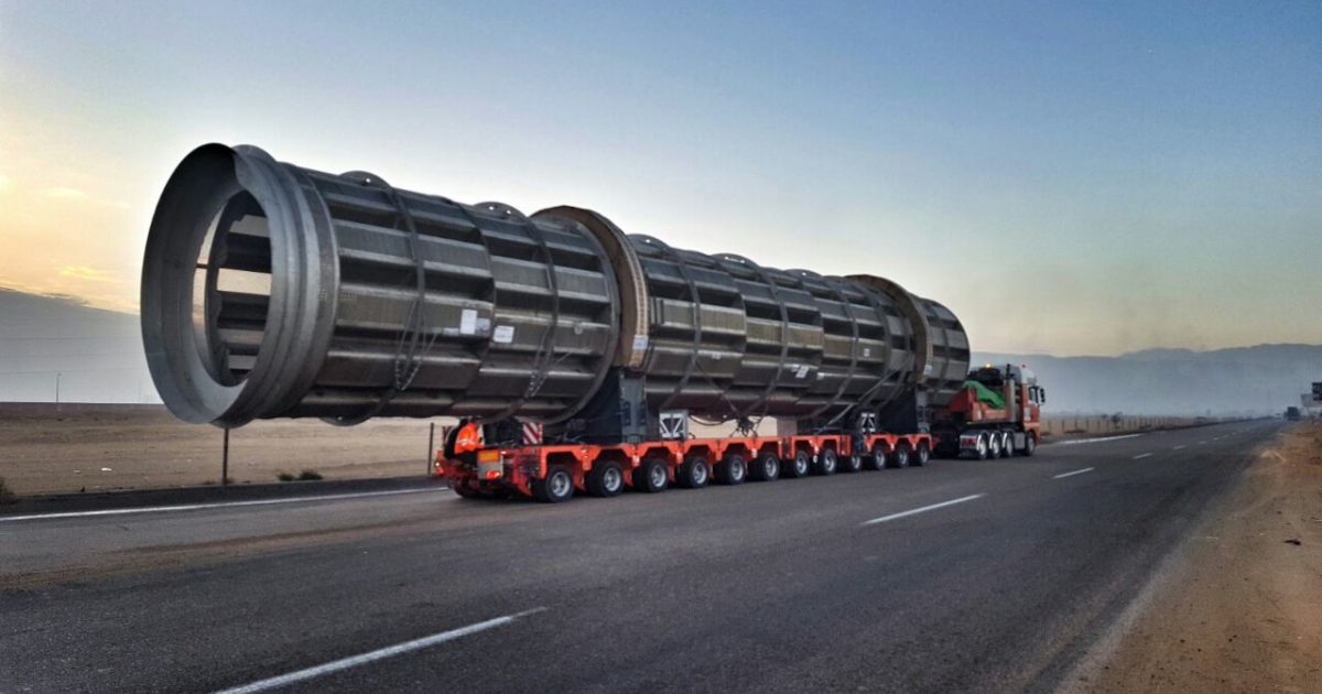 Abnormal Loads | Transportation Of Paper Machinery